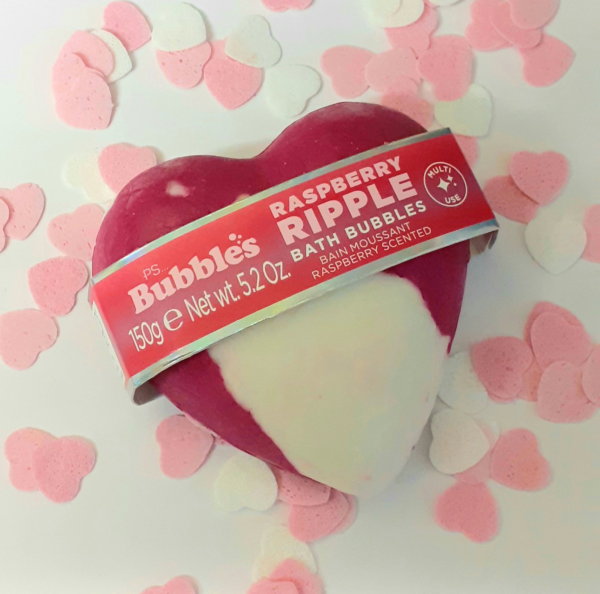 £1.50 Primark's PS Raspberry Ripple Bath Bubbles - Mybeautywaxstash