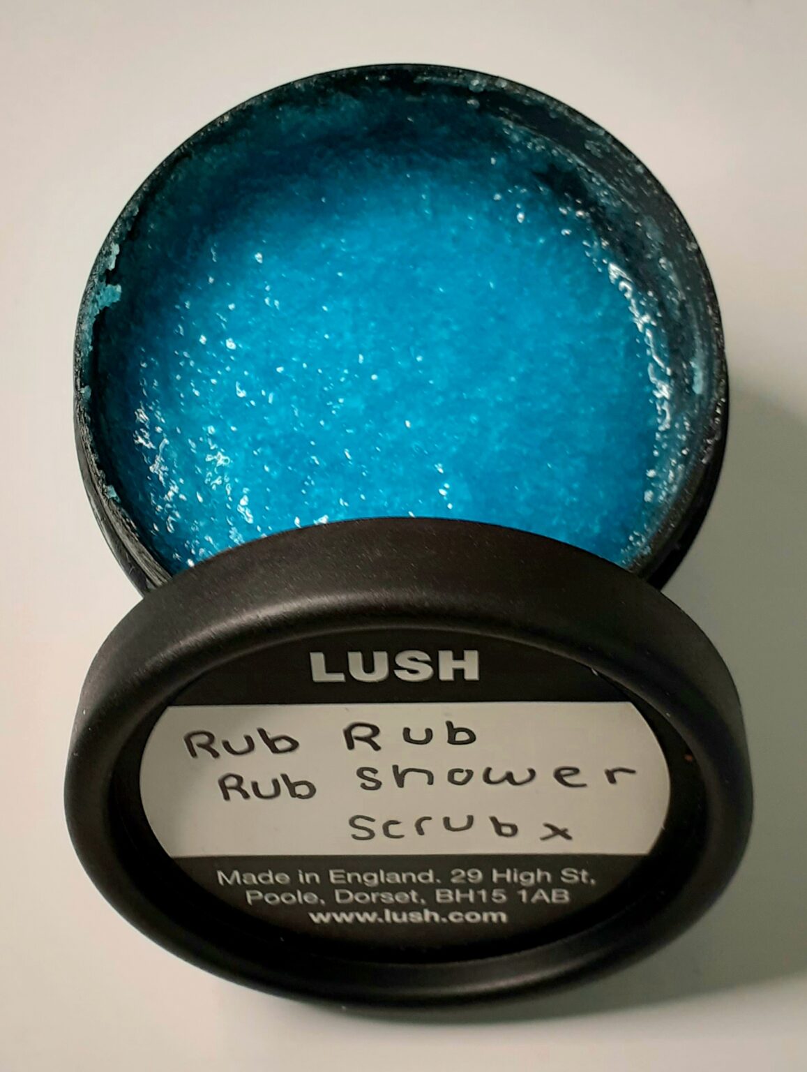 A Different Kind Of Scrub, Rub Rub Rub Shower Scrub By LUSH ...
